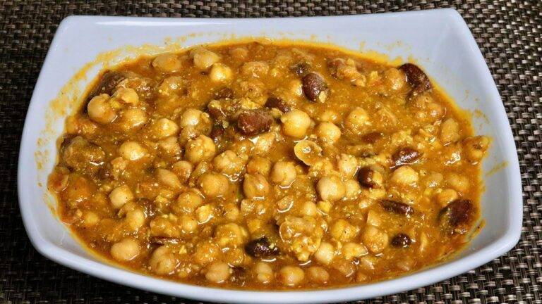 Chole Rajma Curry | Chole Rajma Recipe | How to make Spicy Chole Rajma