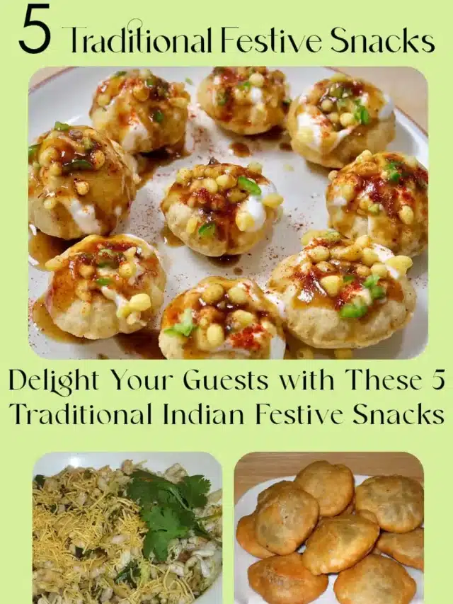 5 Traditional Indian Festive Snacks - Manjula's Kitchen
