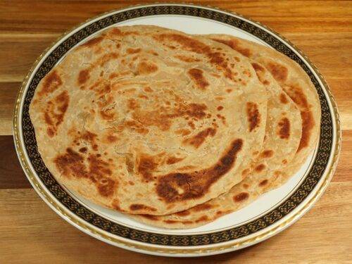 Lacha Paratha Recipe | Layered Flat Bread | Lacha Parotta by Manjula