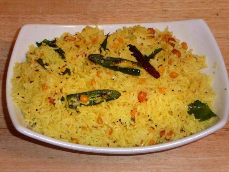Lemon Rice Recipe | How to make Lemon Rice at Home