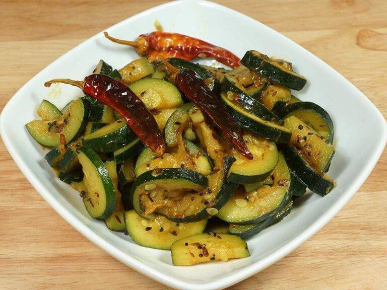 Spicy Zucchini Dish | Indian Style Zuccini with Masala | Easy Zucchini ...
