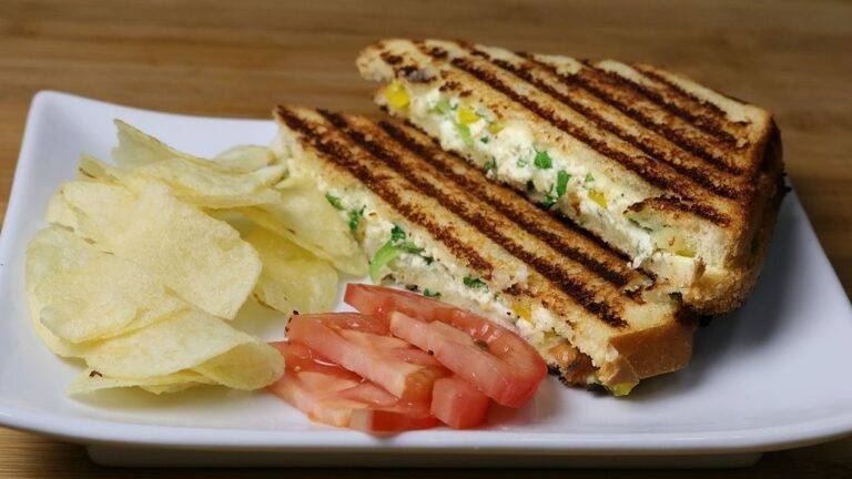 Paneer Sandwich Recipe | How to Make Paneer Sandwich