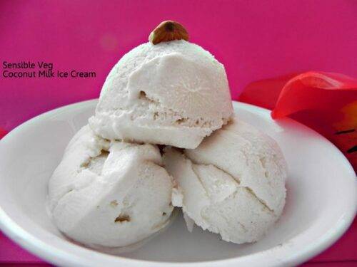 Vegan Vanilla Ice Cream: A Sugar free Coconut Milk Recipe