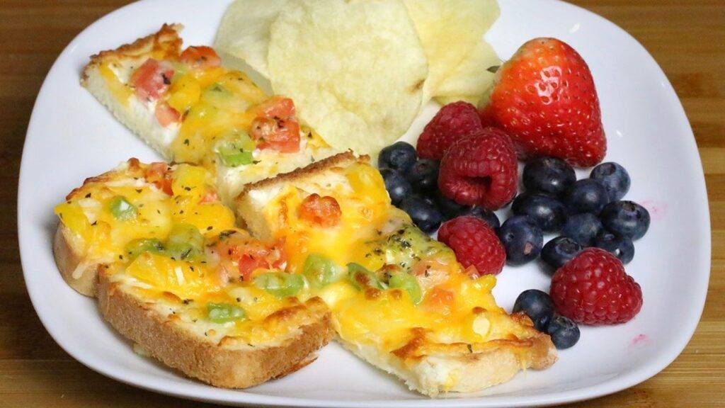 Veggie Cheese Toast Recipe | How to make Vegetable and Cheese Toast